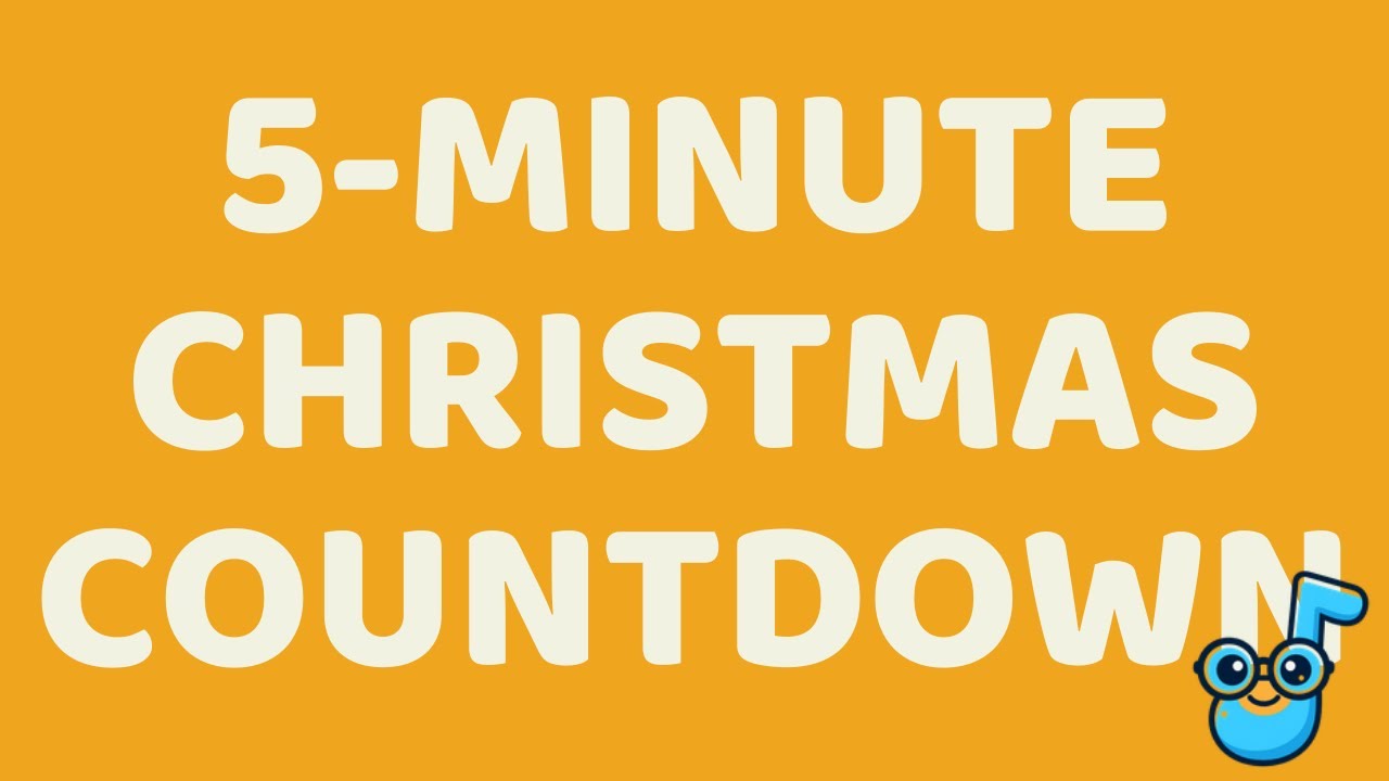 5-Minute Christmas Classroom Timer (Countdown · Music · No Lyrics ...