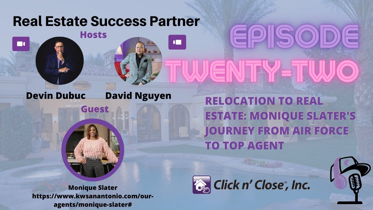 S2 Episode 22: Relocation to Real Estate: Monique Slater's Journey from ...