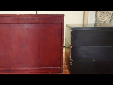 Antique Bento Box ｜ Old Japanese Lunch Box - YouTube