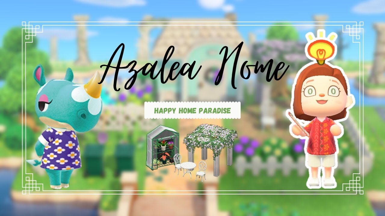 💐🌱LET'S BUILT A GREENHOUSE FOR AZALEA🌱💐| HHP ep 85 | Animal Crossing ...