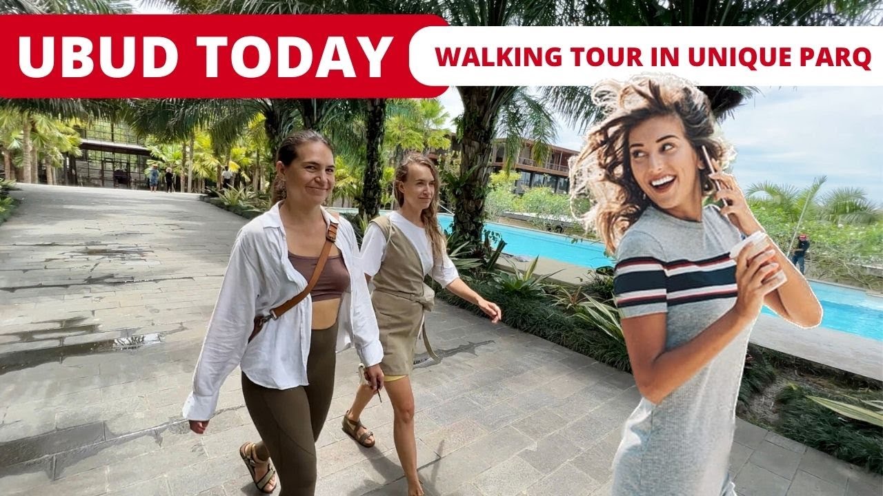🇮🇩 Unique PARQ Space UBUD BALI INDONESIA 4K Virtual Walking tour | Bali ...