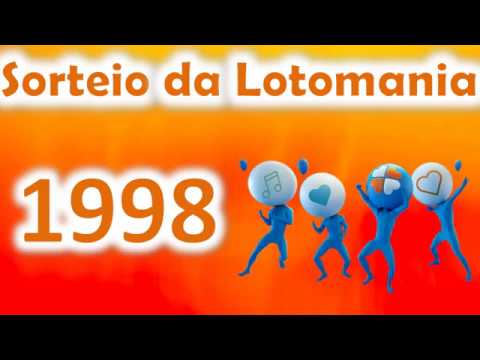 LOTOMANIA RESULTADO CONCURSO 1998