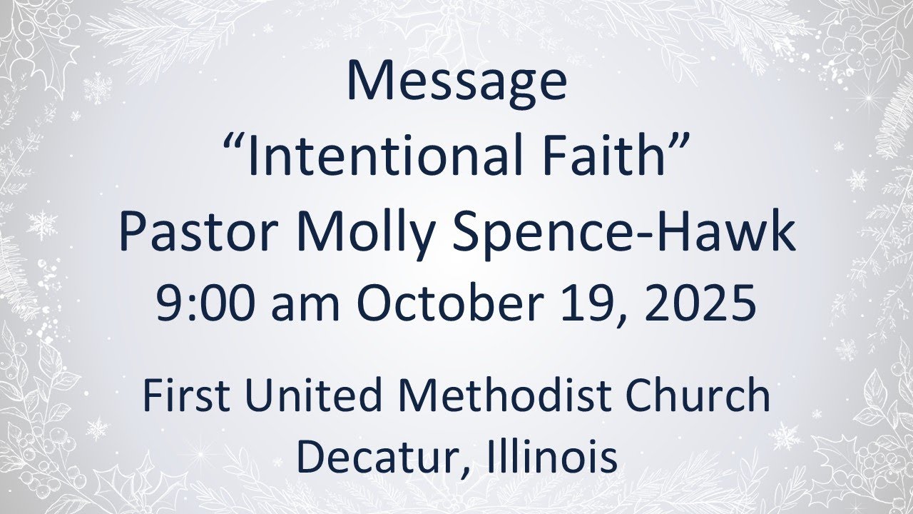 First United Methodist Church, Decatur, IL 10 19 2025 - YouTube