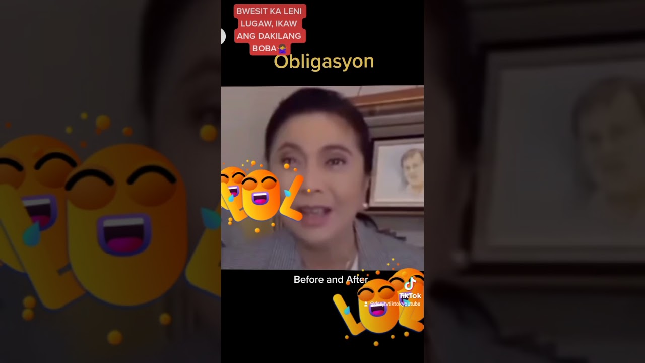 FUNNY VIDEO COMPILATION OF VP LENI ROBREDO... - YouTube