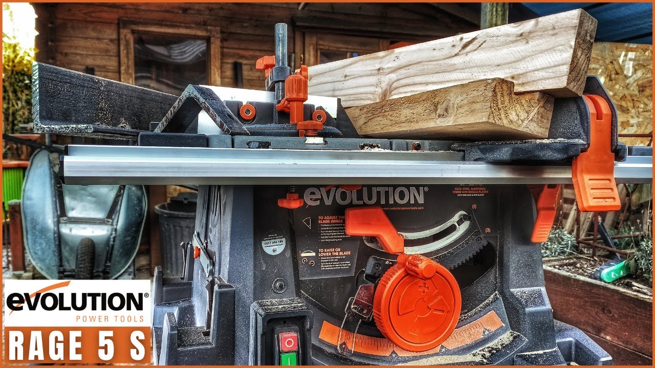 Evolution RAGE 5 S La Scie Sous Table Abordable Et Polyvalente ! - YouTube