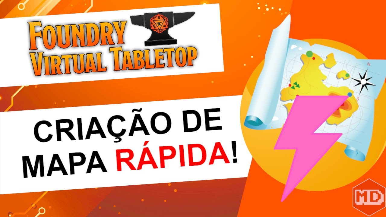 Criando Mapas DENTRO do Foundry VTT - YouTube