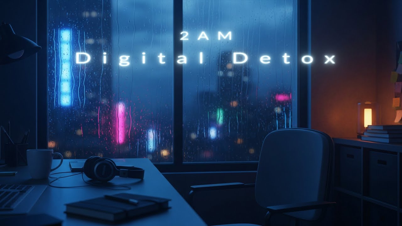 2am Blue Light Burnout – Calming Sounds for Overstimulated Brains - YouTube