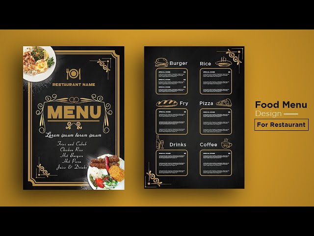 Infographic Tutorial Illustrator Basico Restaurant