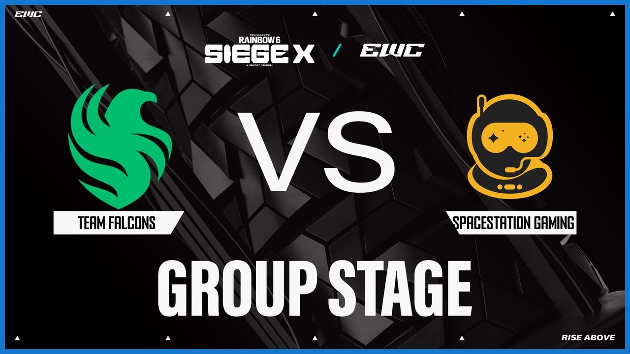 Team Falcons vs Spacestation Gaming | R6 Siege X at EWC 25 - Day 1 ...
