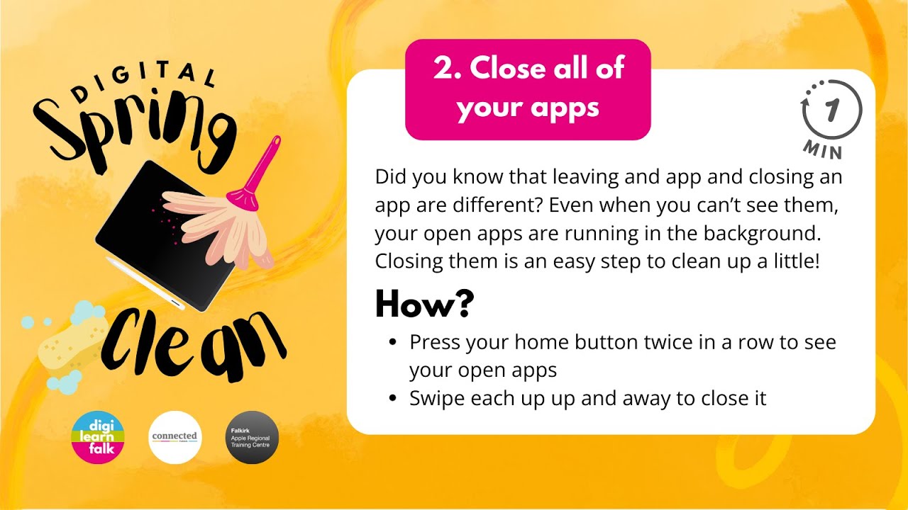 Digital Spring Clean: Close All of Your Apps - YouTube