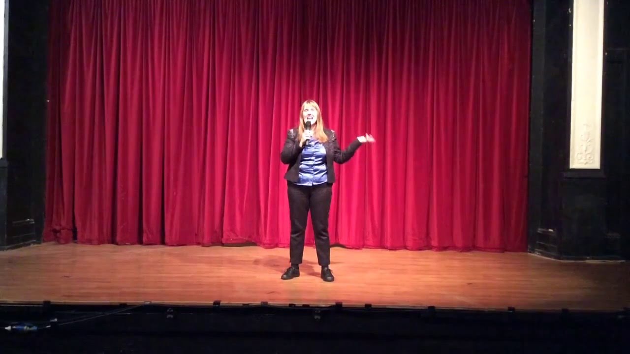 Sandra Bellamy on Stage Book Trailer Filming Day 3 - Break Through ...