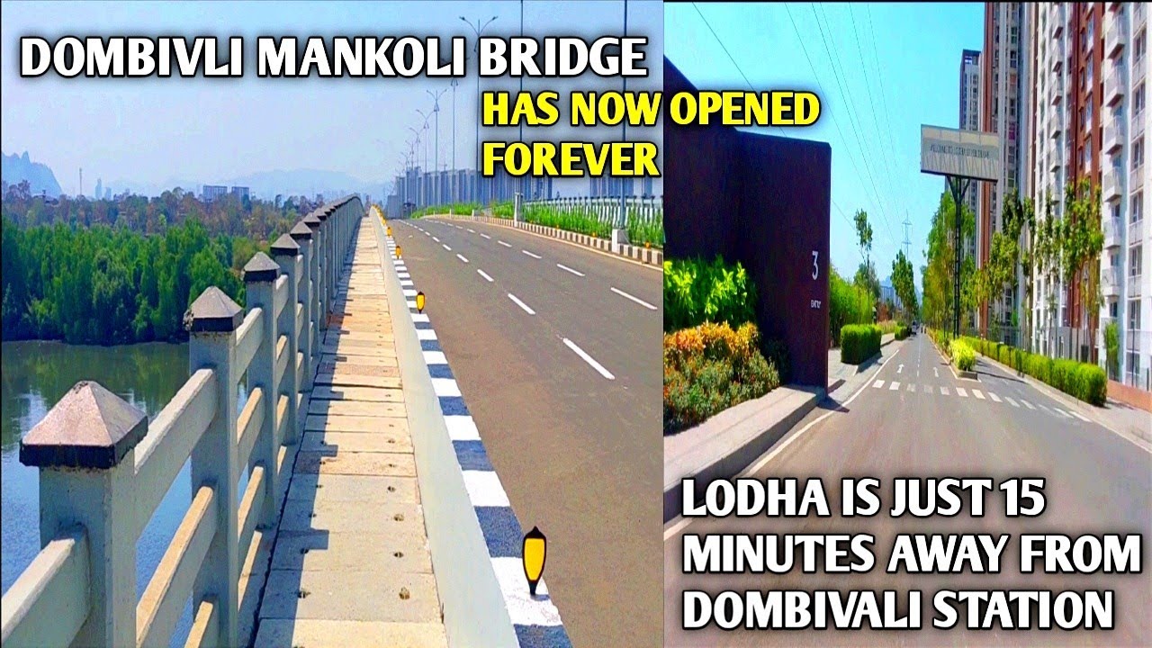 Dombivli Mankoli Bridge | March 2024 | Dombivli To Thane In 30 Minutes ...