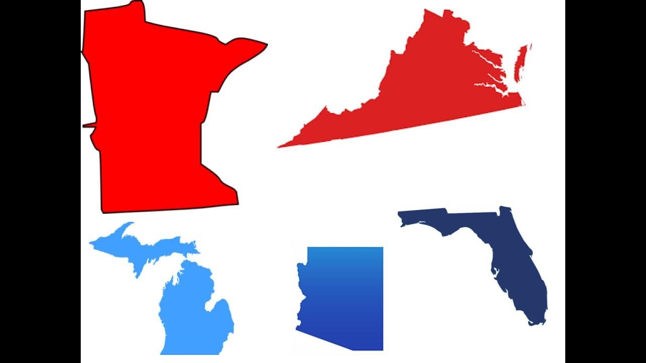 Which States Are The Most Likely To Flip In 2020? (Both Parties) - YouTube