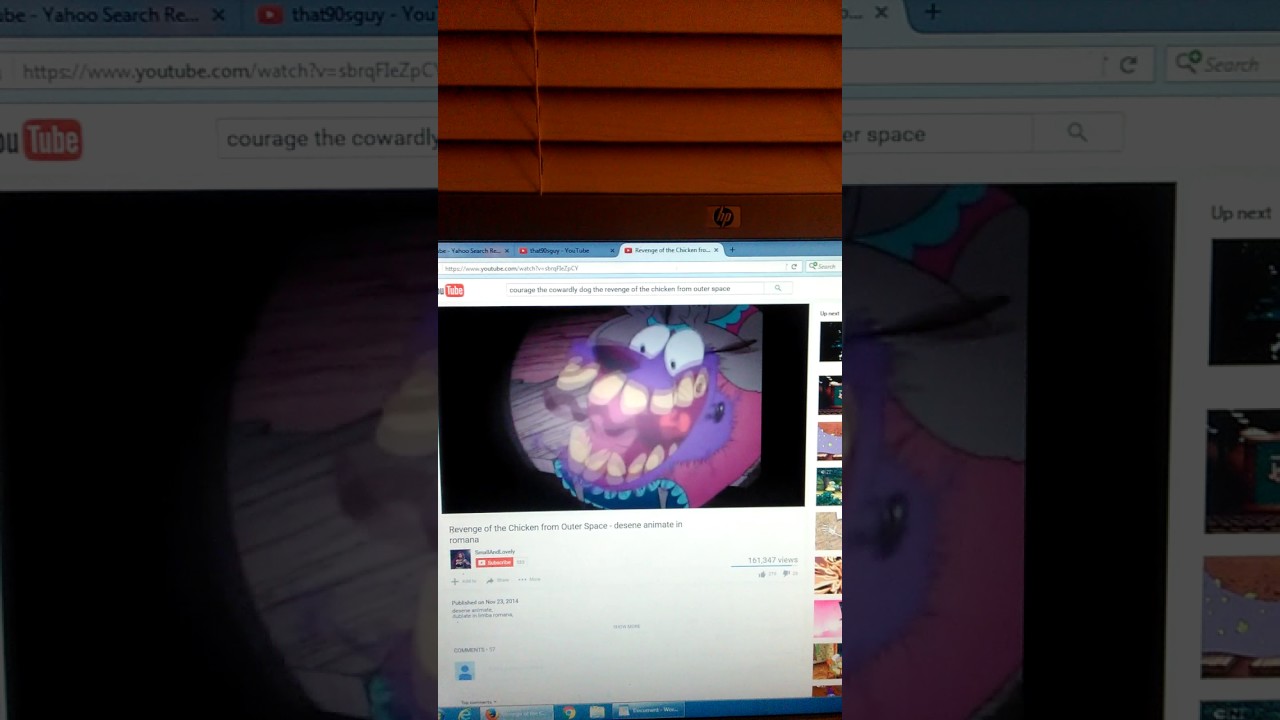 Courage screaming from courage the cowardly dog show the revenge of the ...