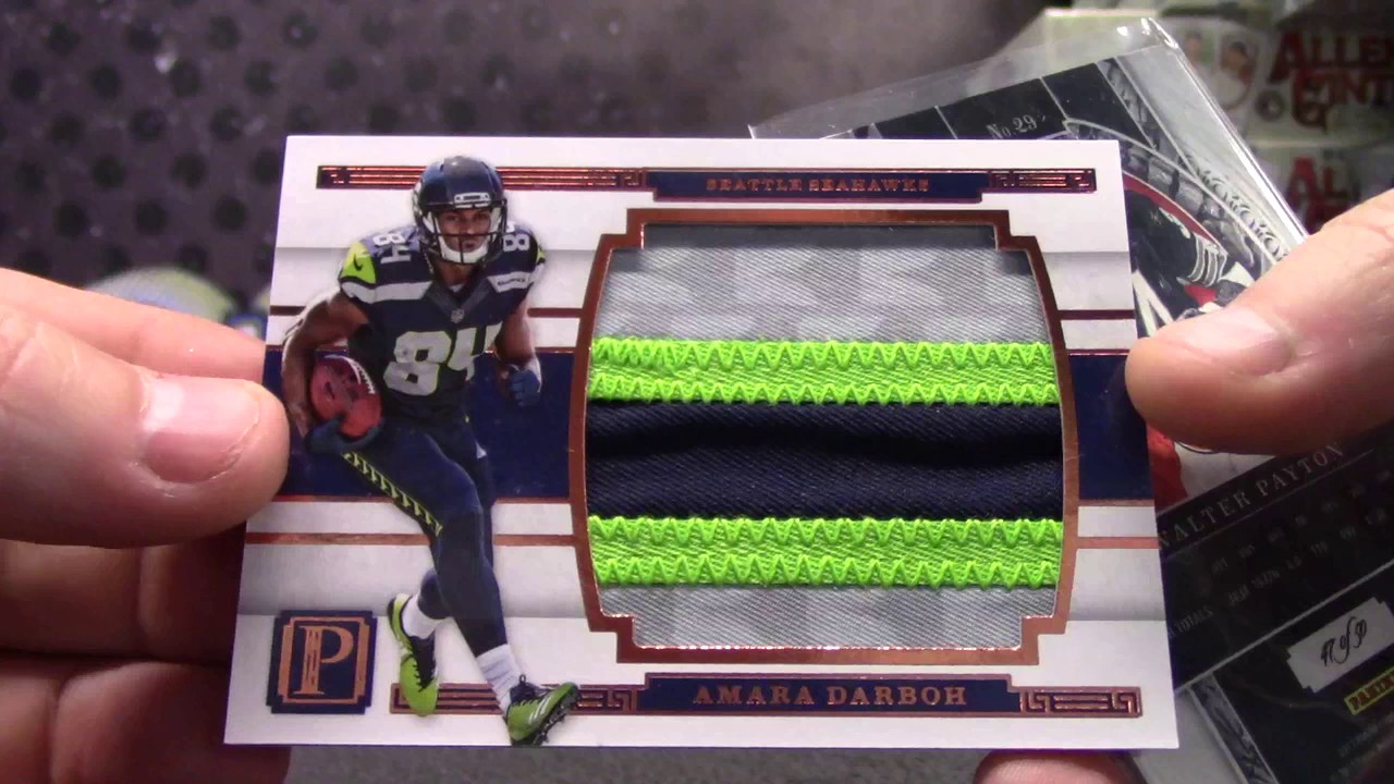 2017 Panini Pantheon Football 5 Box 'Random Teams' GB - YouTube