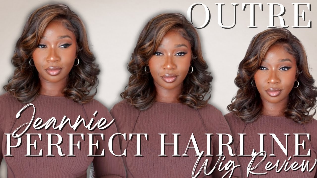 *NEW* Outre Perfect Hairline Wig Install + Review | Jeannie | Tan ...