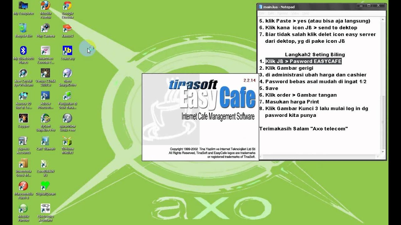 Tutorial Instalasi Biling Tinasoft 2 - YouTube