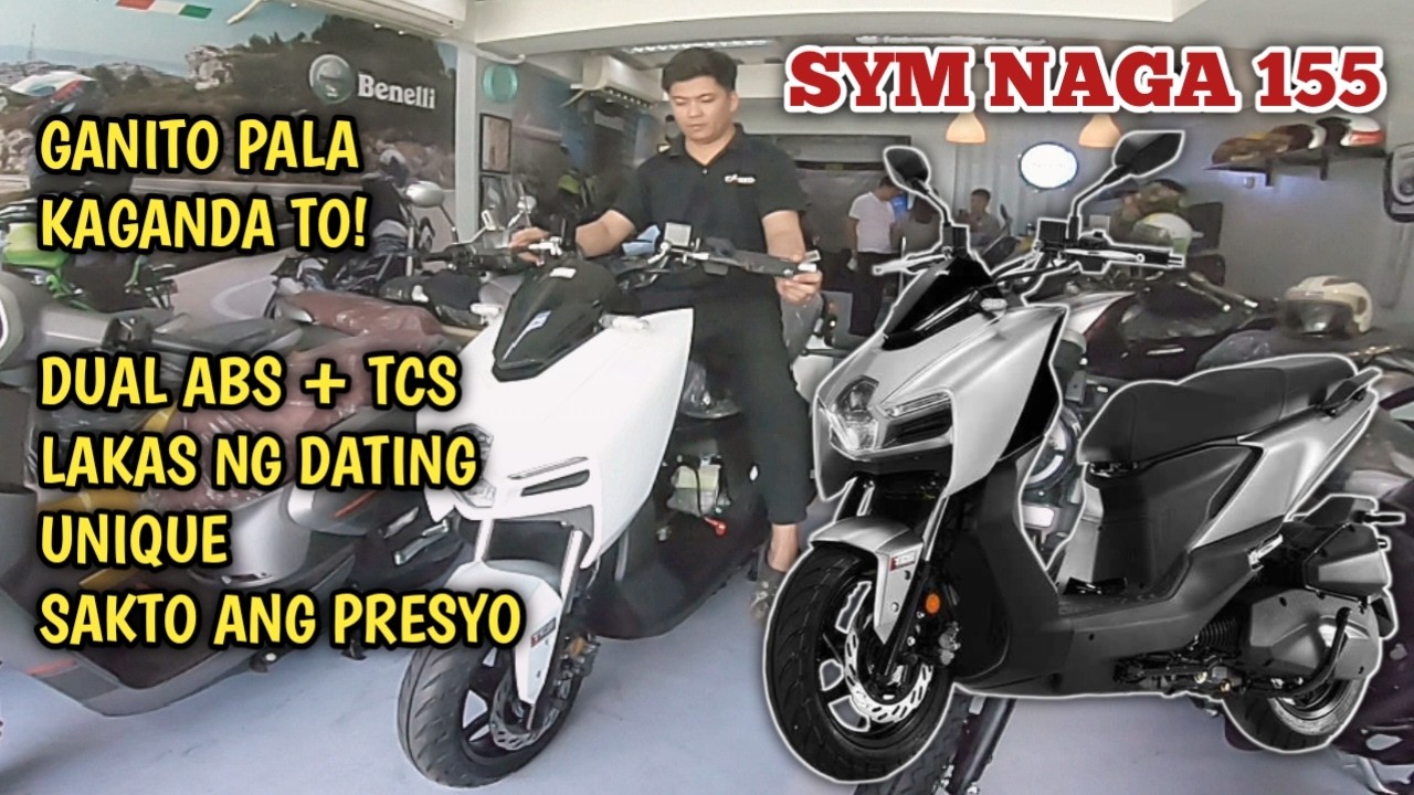 ALL NEW SYM NAGA 155 | LOOKS, SPECS & FEATURES, SRP / PRICE | DUDE ...