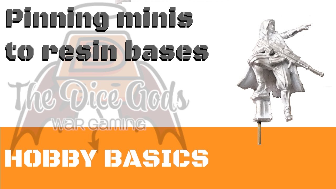 Pinning minis to resin bases - Hobby Basics - YouTube