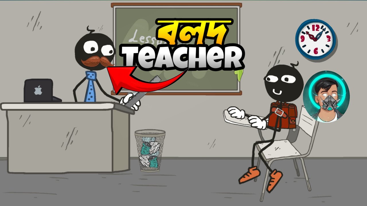 stickman escape school 2 Funny teaser - YouTube