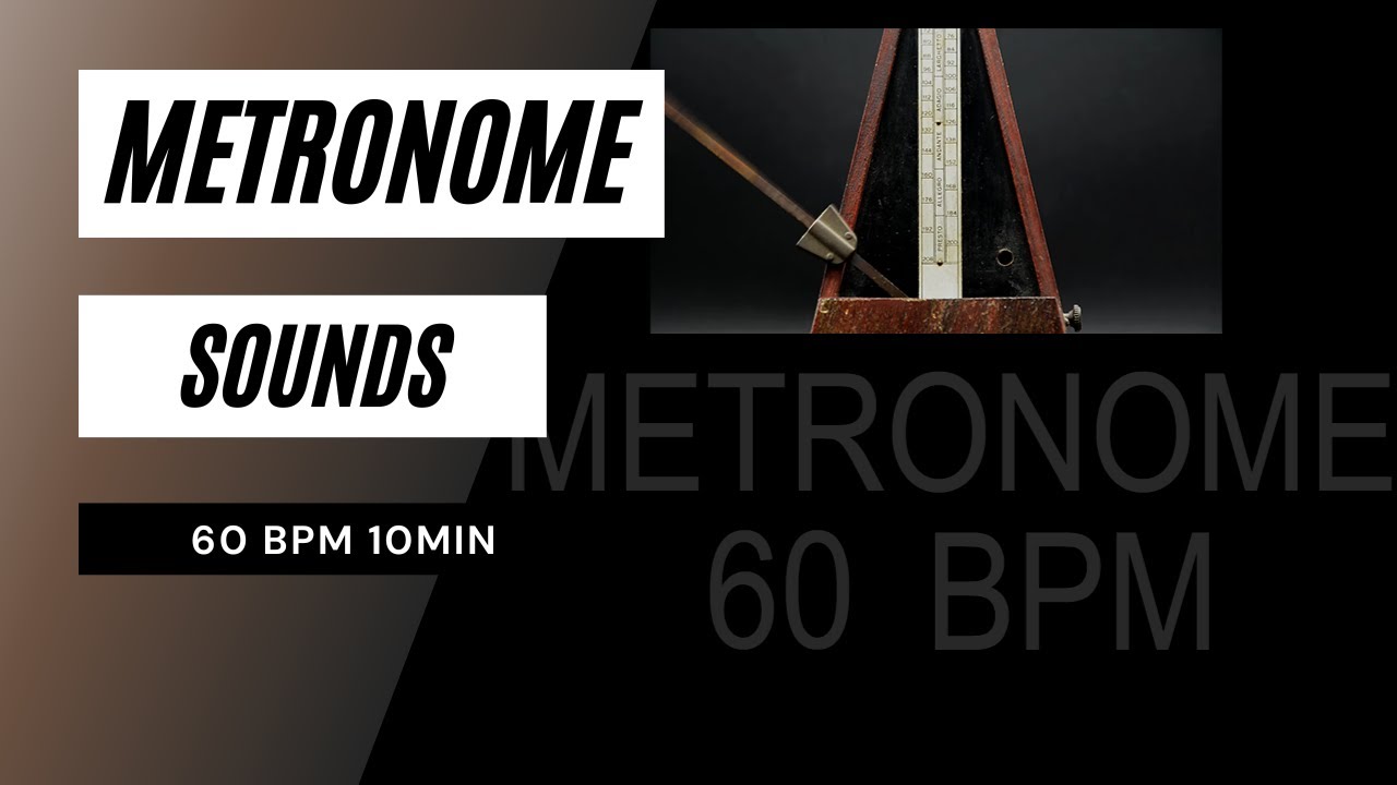 60 BPM Metronome Sounds - 60 bpm metronome free online sound for sleep ...