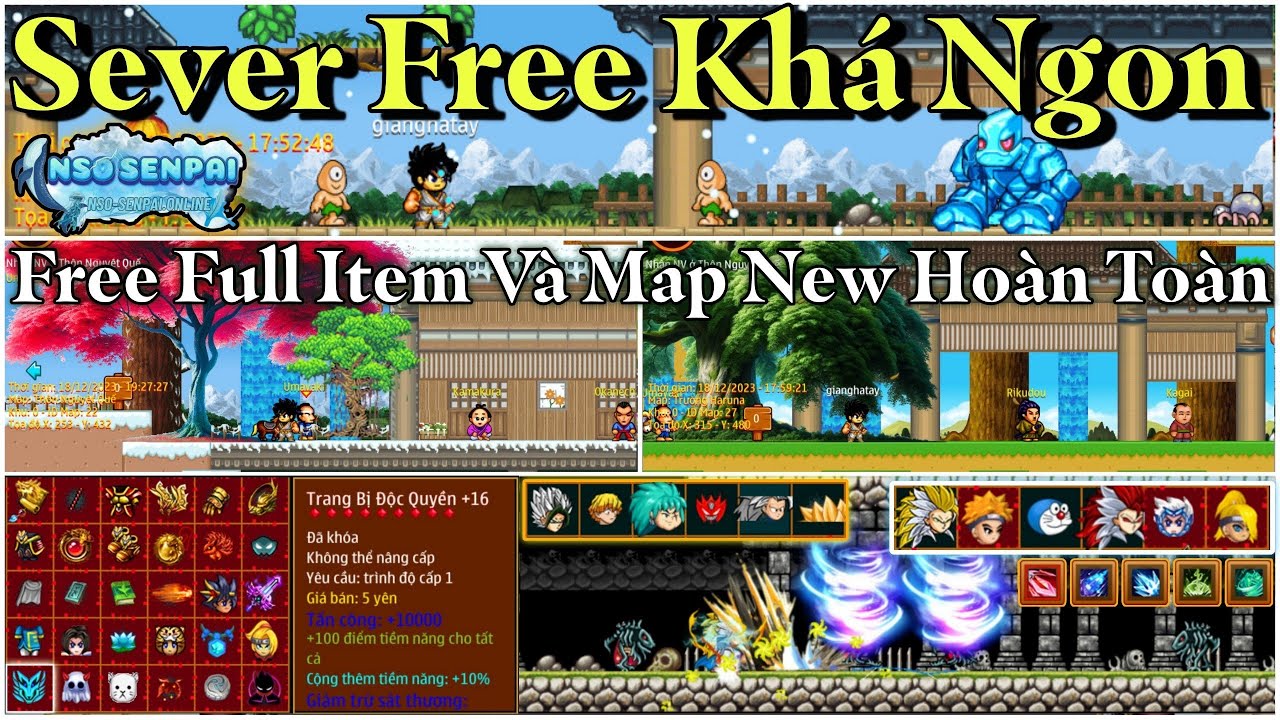 Ninja School Online Lậu | Miễn Phí Nên Chơi Nhất - Thay Đổi Toàn Bộ Map ...