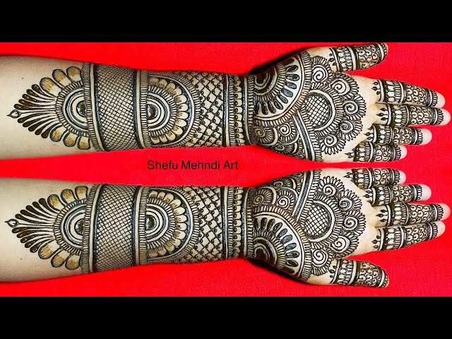 Full Hand Mehndi Design New Simple - Infoupdate.org