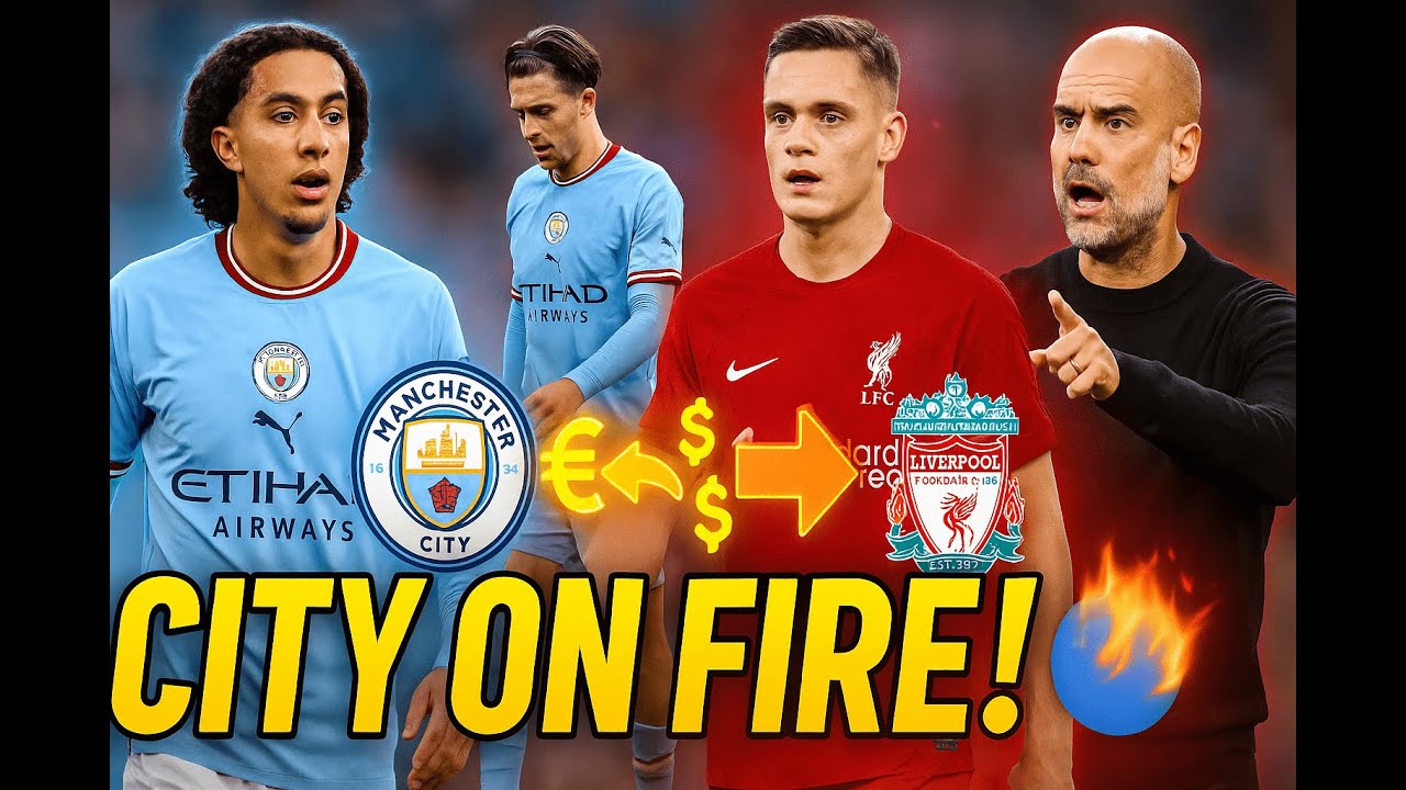 Man City Sign Aït-Nouri | Grealish Exit? | Liverpool Land Frimpong ...