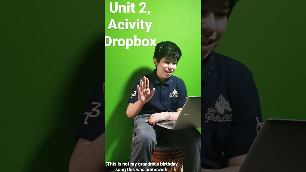 Homework, Unit 2 Activity Dropbox. - YouTube