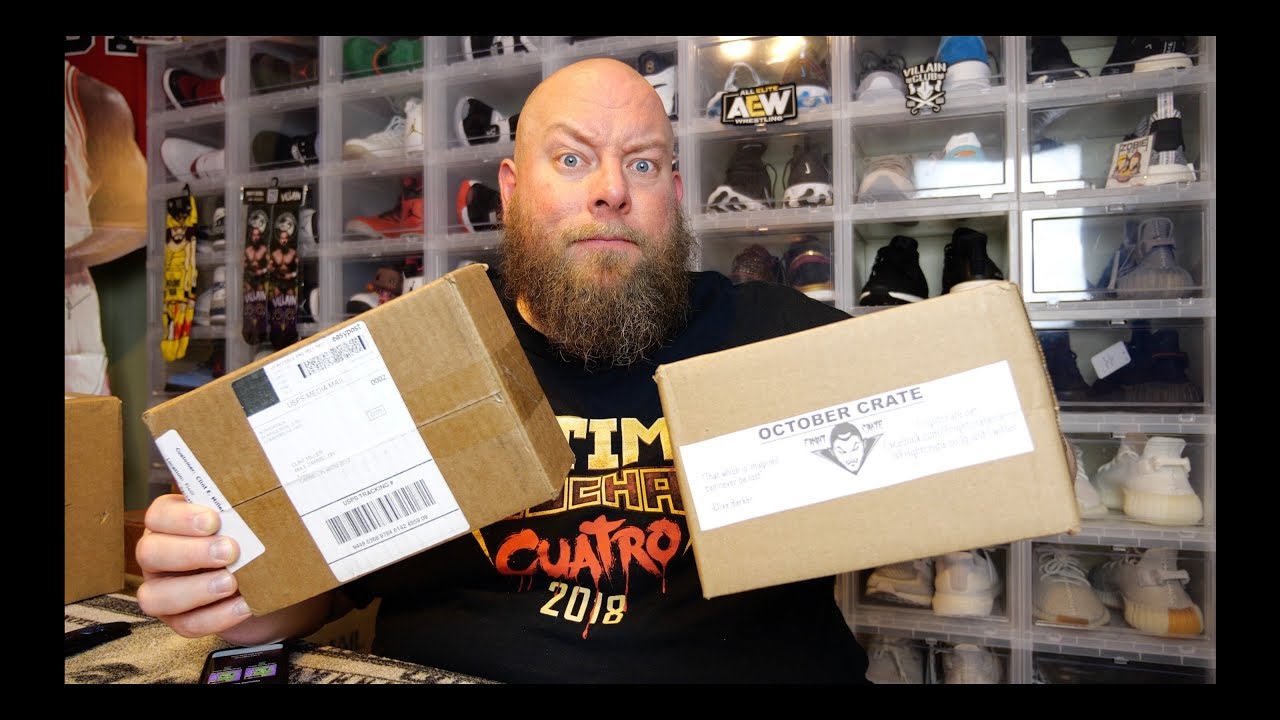 Opening the NEW Horror Pack Subscription Box & The Fright Crate Mystery ...