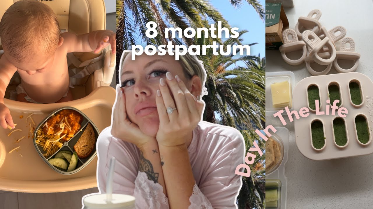New Mum + 8 Months Postpartum DAY IN THE LIFE - YouTube