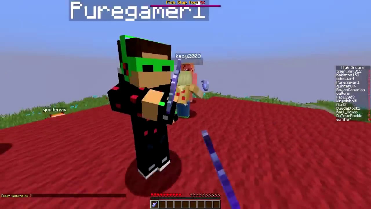 Minecraft PARTY GAMES #1 Explosive Bow Champion! w Bajan Canadian - YouTube