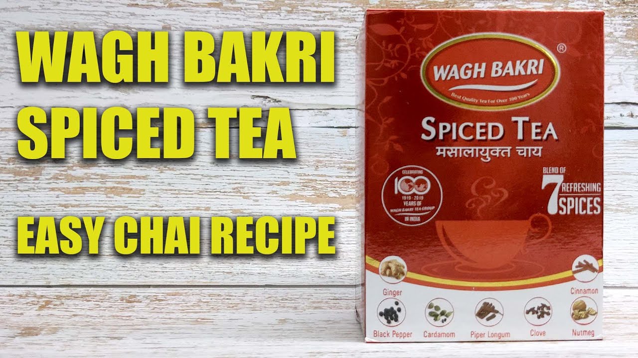 Wagh Bakri Chai | How to Make Indian Masala Chai in 5 Easy Steps! - YouTube