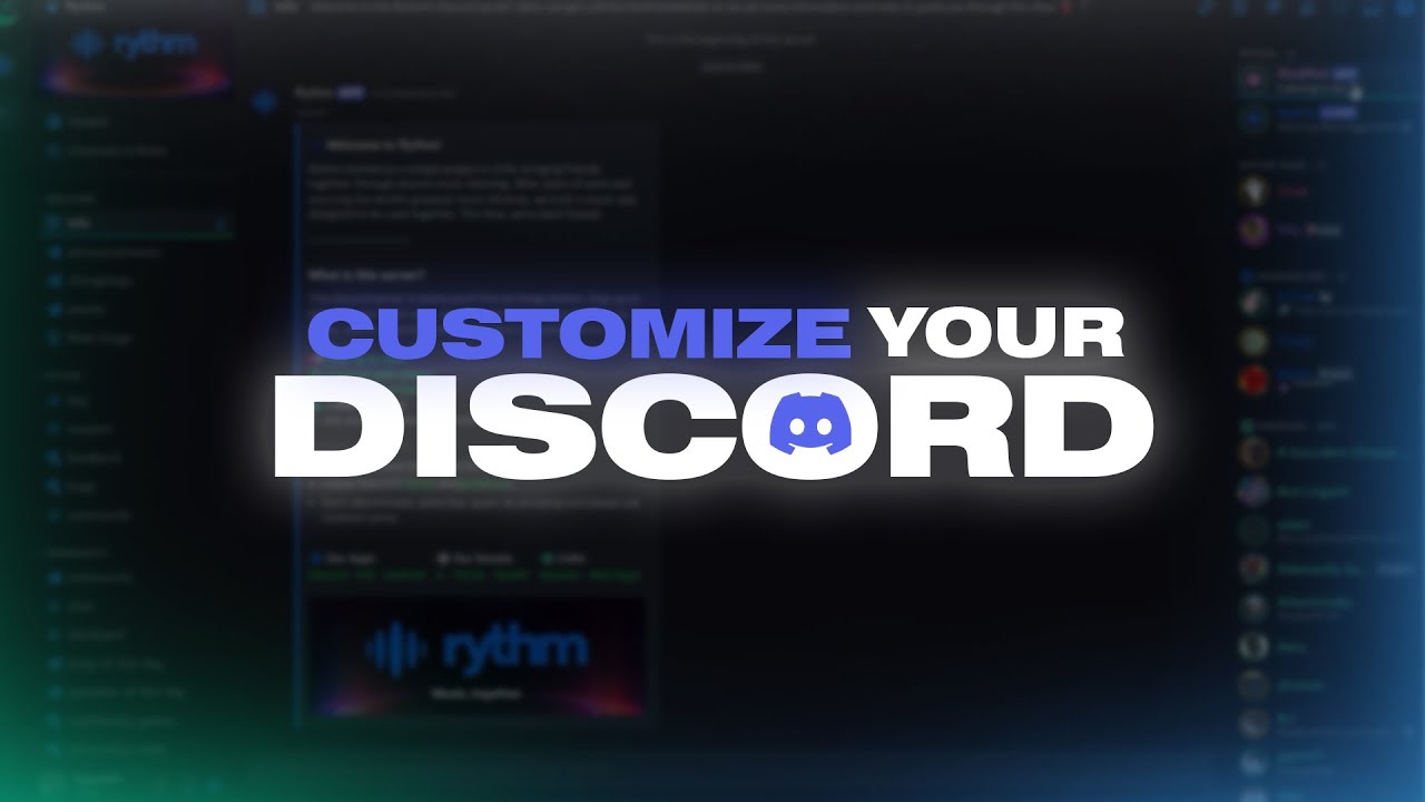 How to CUSTOMIZE your Discord - YouTube