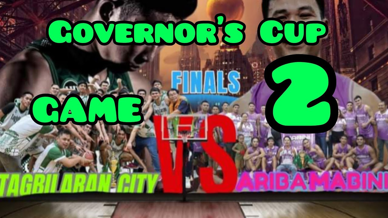 Governor's Cup Season-2 GAME -2 TAGBILARAN VS ARRIBA MABINI - YouTube
