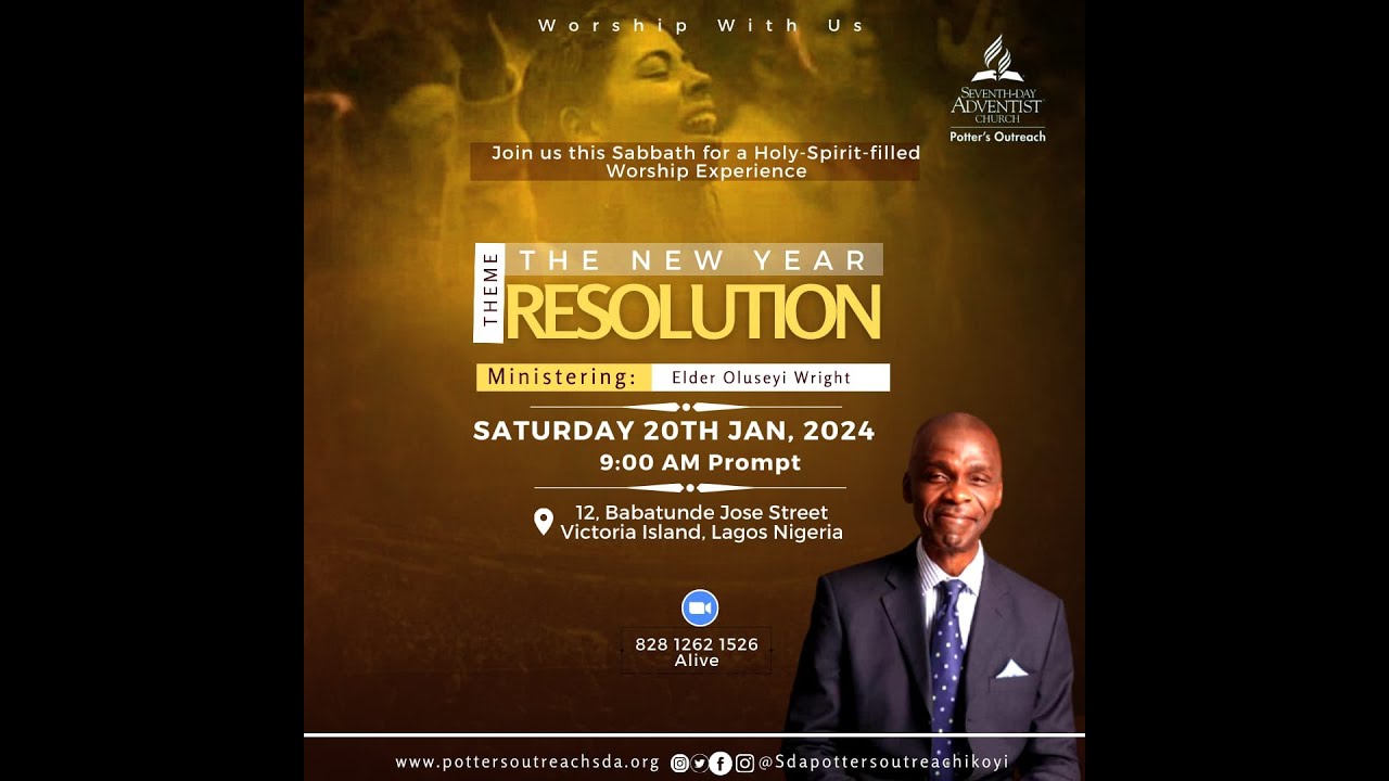 The New Year Resolution - Sermon by Elder Seyi Wright - YouTube