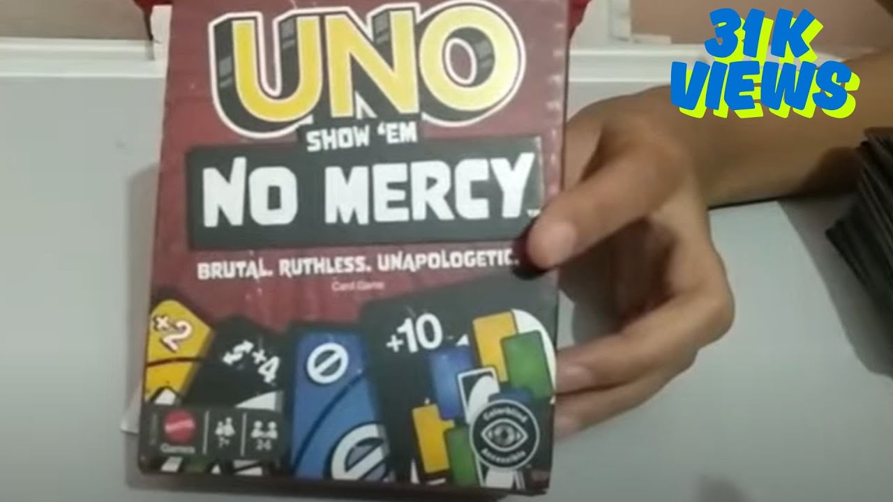 How to play Uno No Mercy - YouTube