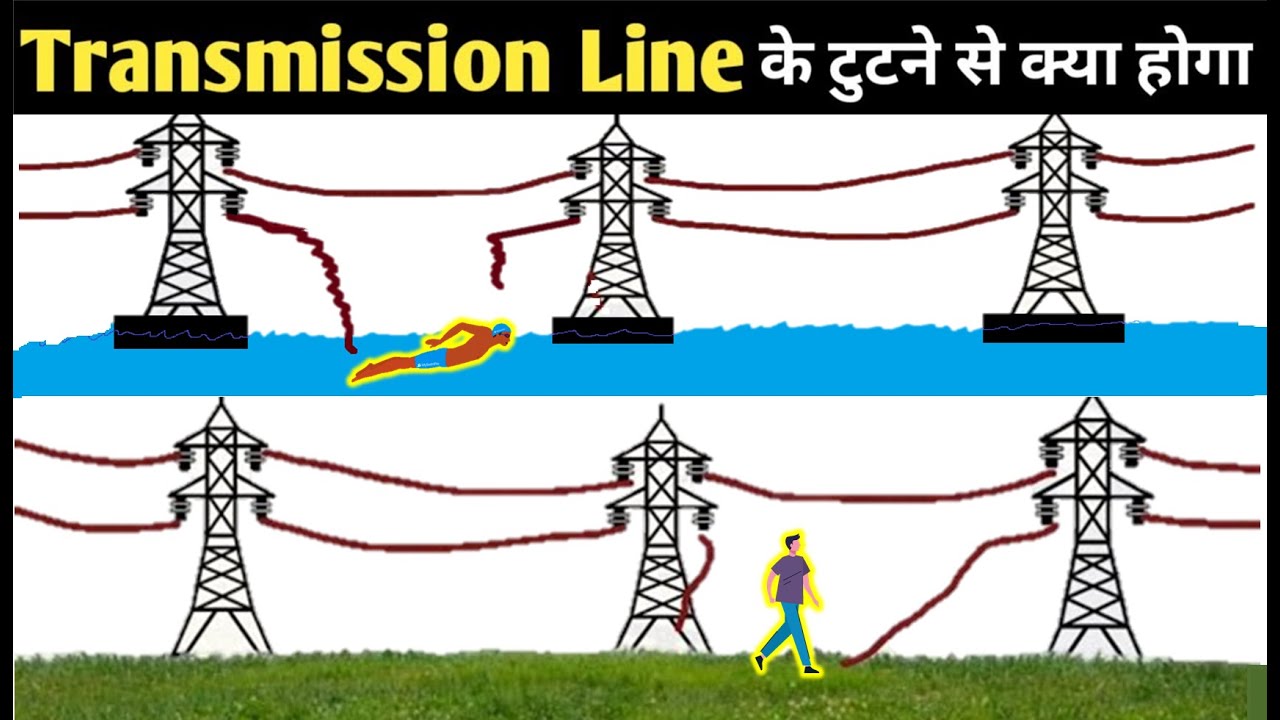 What Happens when Electrical Power Transmission Line Broken? | Line To ...