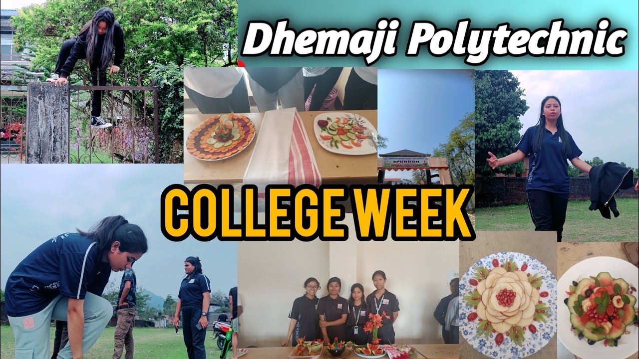Dhemaji Polytechnic 📍 College Week/Simen chapori/Dhemaji - YouTube