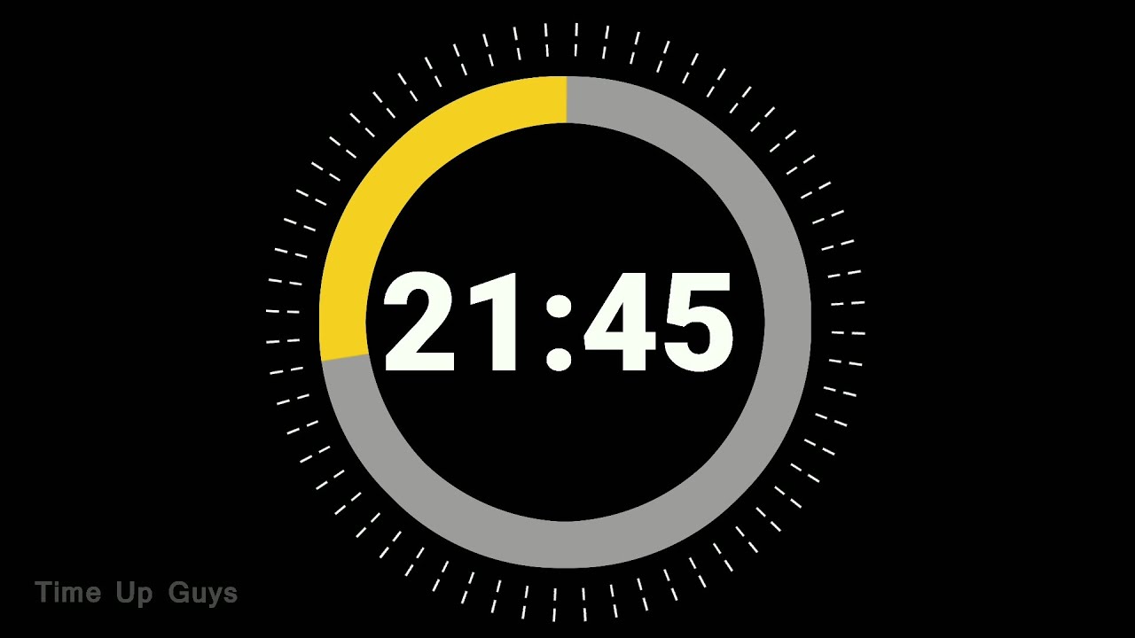 21 Minute 45 Second Timer Countdown 🔔 || Study Time || Deep Focus ...