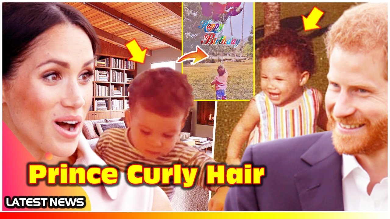 O.M.G! Archie Harrison Growing Up CURLY HAIR Very Like Meghan Markle As ...