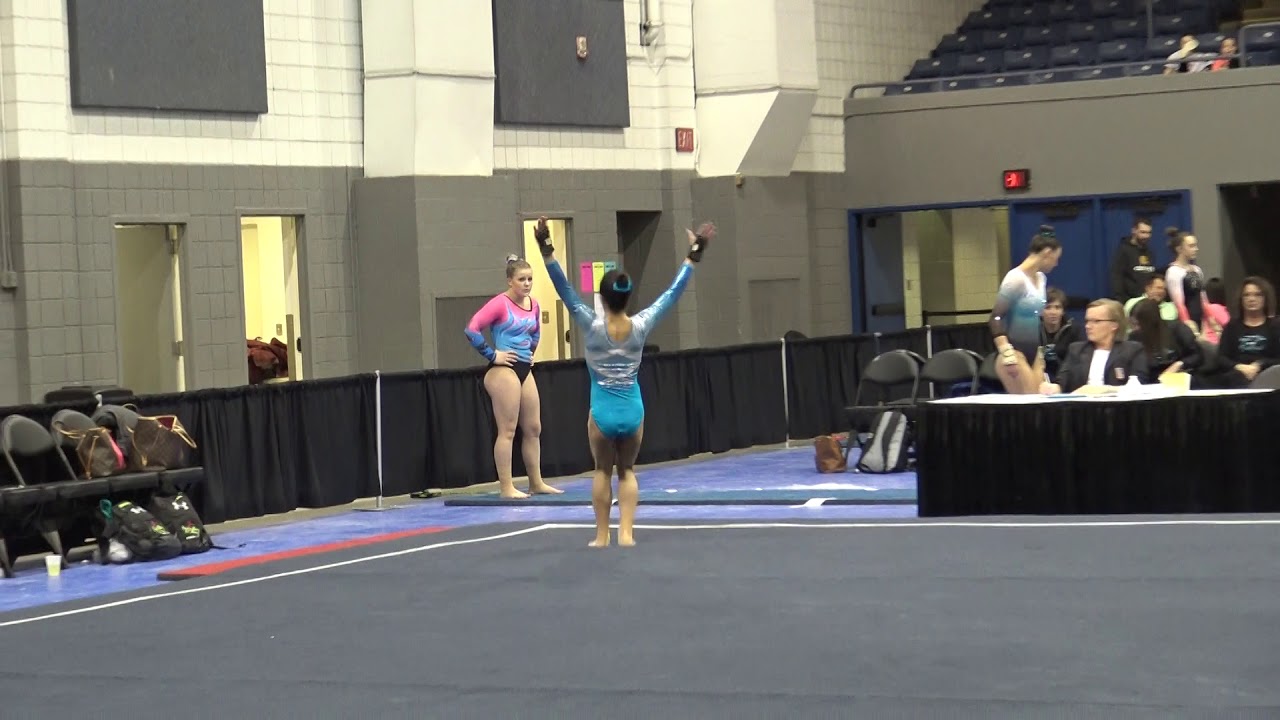 Amelia Knotts, GTC | L10 Floor 2018 Michigan State Meet - YouTube