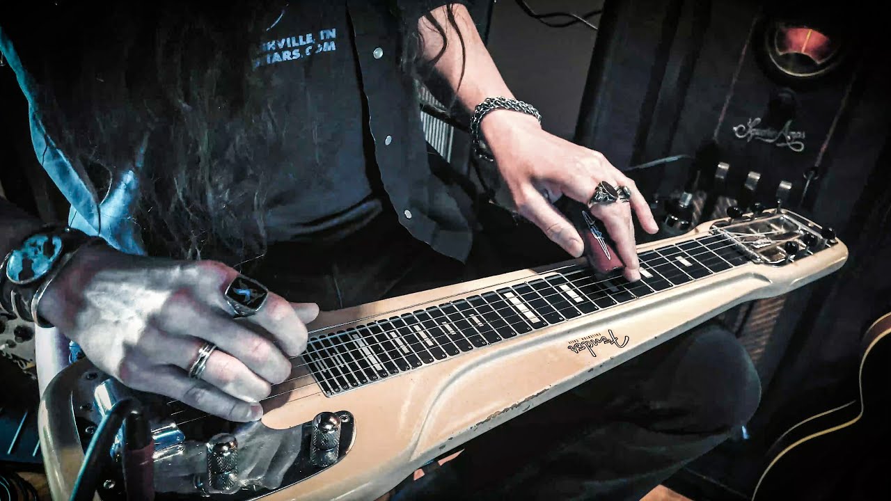 Dark Swamp Blues on Haunted Fender Lap Steel • "Spanish Moss" - YouTube