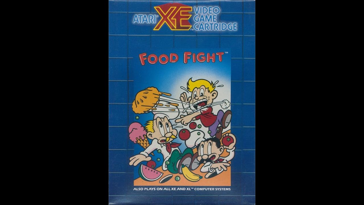 Food Fight Atari 800 Full Game Level 125 Gameplay - YouTube