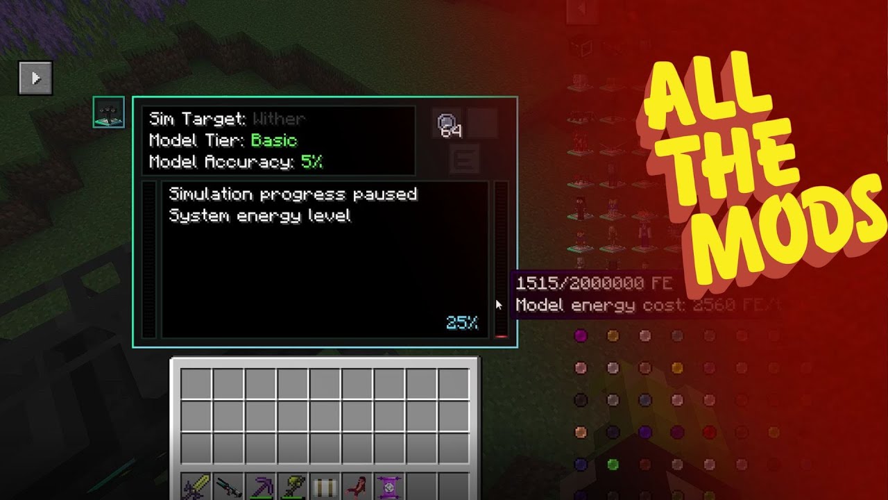 🌟 ¡Consigue Estrellas de Wither Infinitas en Minecraft! 🌟 #Allthemods9 ...