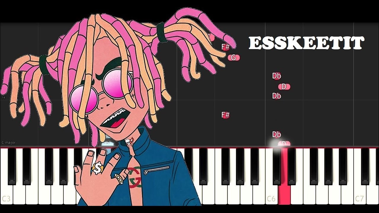 Lil Pump - ESSKEETIT (Piano Tutorial) - YouTube