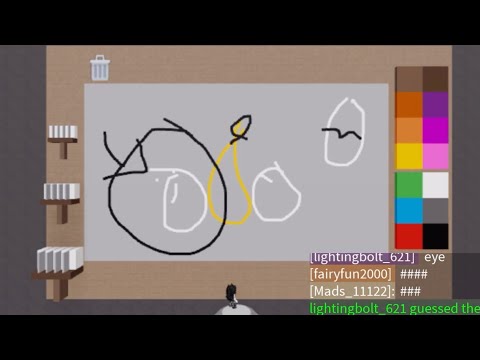 Sometimes I like to get creative With the drawings on guess the drawing ...