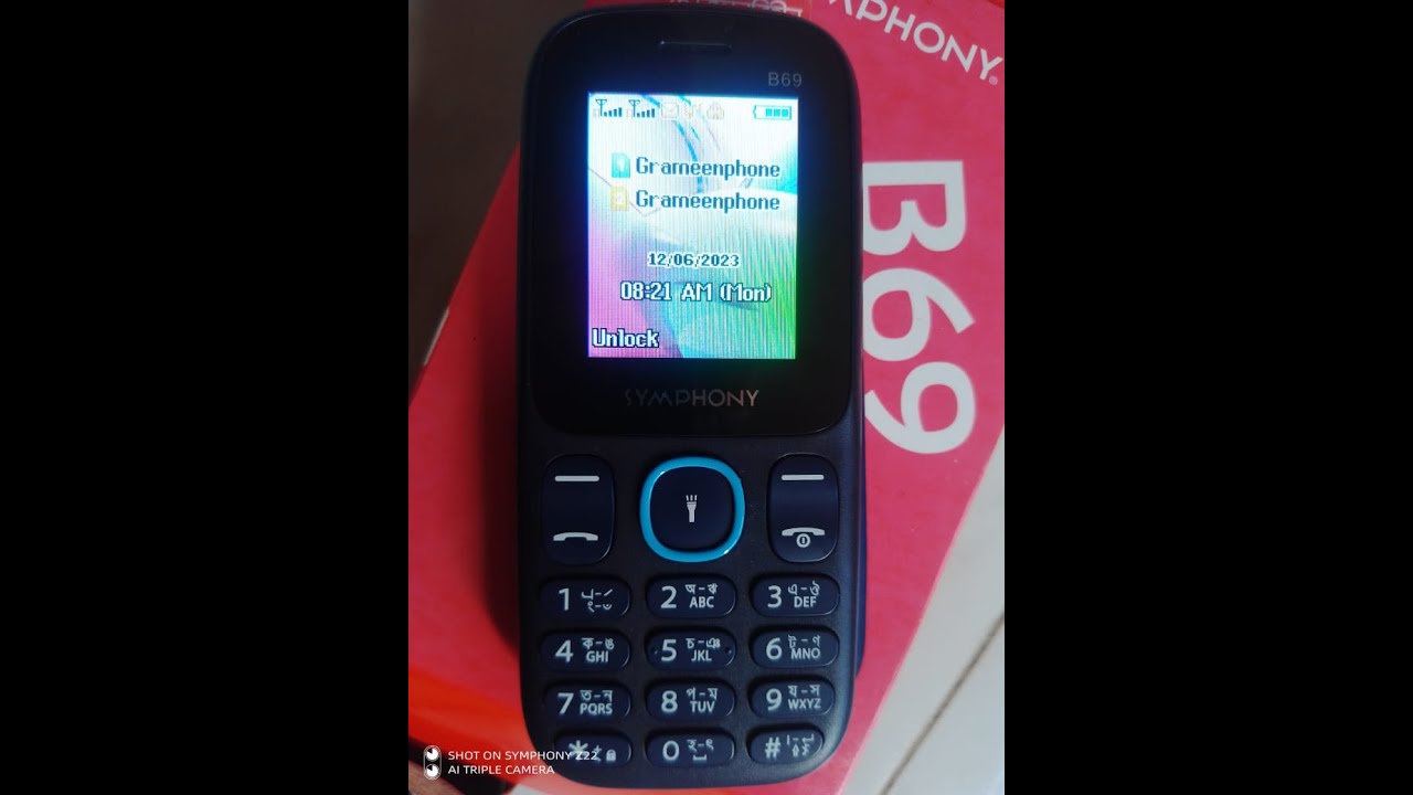 Unboxing Smallest Mobile Phone Symphony B69 - YouTube