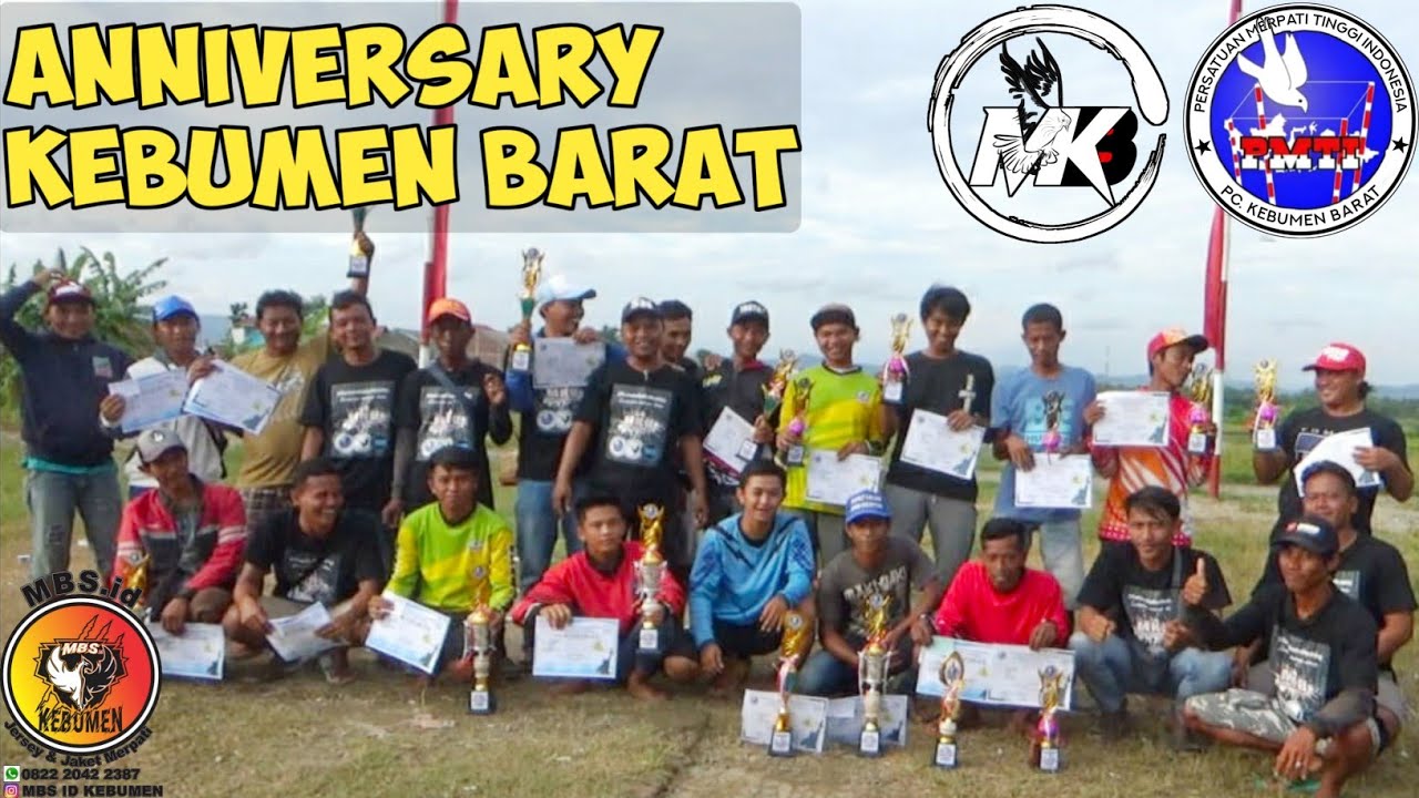 MERPATI TERBAIK!! | ANNIVERSARY PMTI KEBUMEN BARAT - YouTube