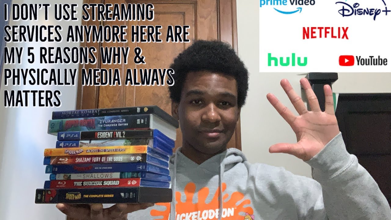 5 Reasons Why I’m Done With Streaming Services - YouTube